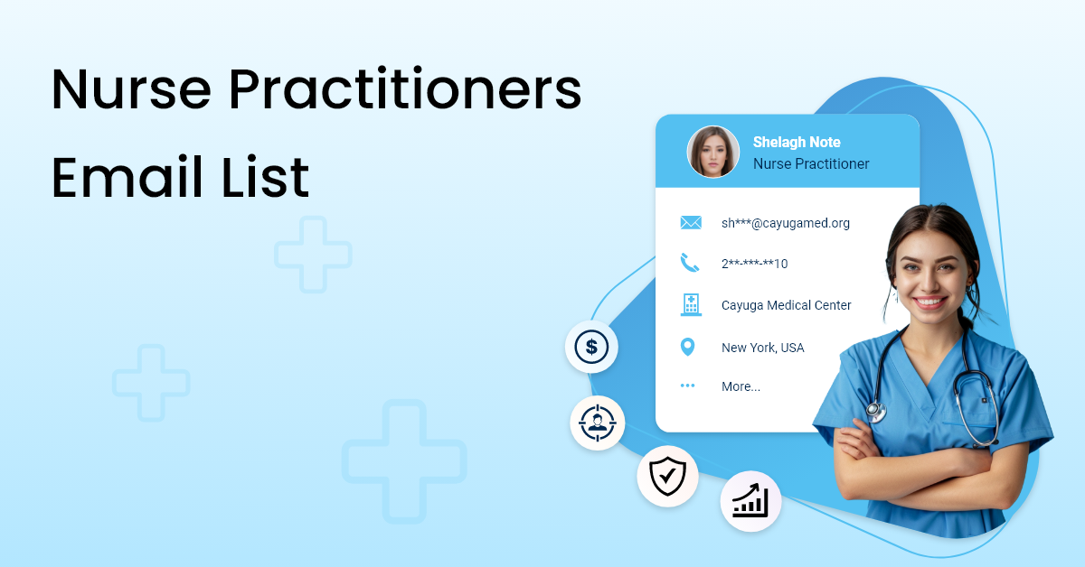 63K+ Nurse Practitioners Email List | Verified and Accurate 63K+ Nurse Practitioners Email List | Verified and Accurate