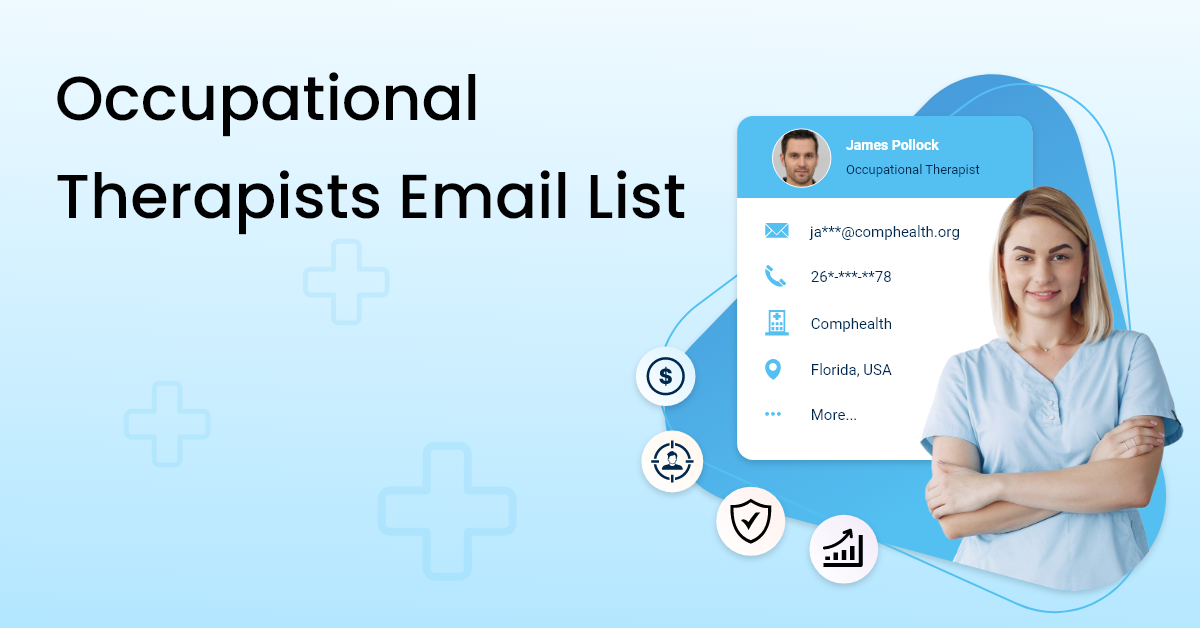 Occupational Therapists Email List | 61K+ Verified Contacts